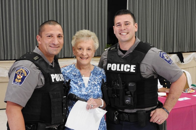 Crestwood Village 5 Garden Club Presents K-9 Unit Donation - Manchester Police Department ...