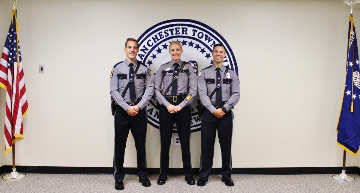 Two New Officers Take Oaths - Manchester Police Department Manchester NJ