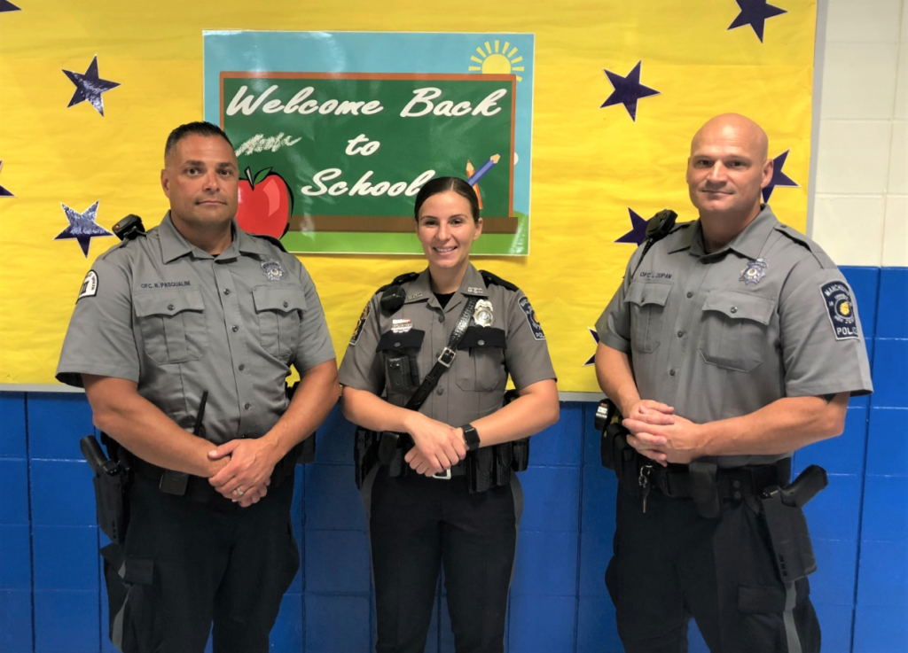 New SRO, Class III Officers Introduced - Manchester Police Department ...