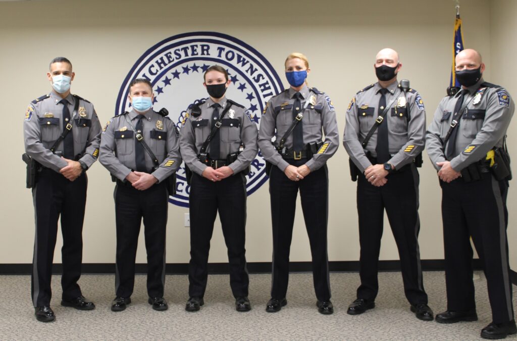 Patrol Officer Takes Manchester Township Police Department Oath ...