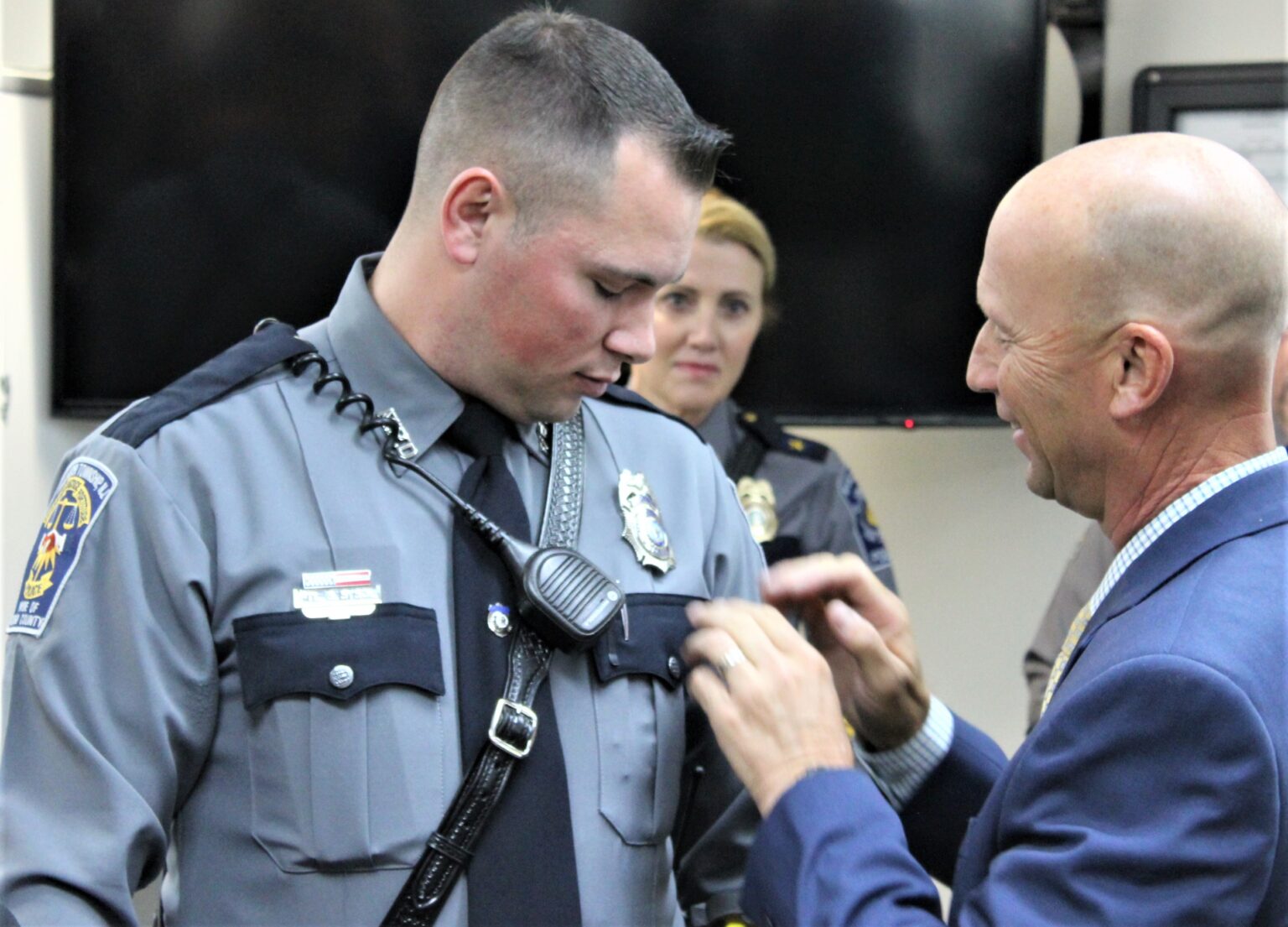 SLEO II Takes Oath as Manchester Township Police Patrolman - Manchester ...